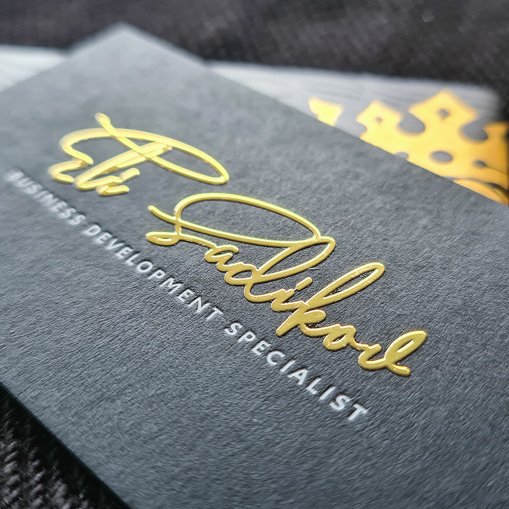 3D Raised Foil Business Cards | UV Business Cards | Las Vegas, NV